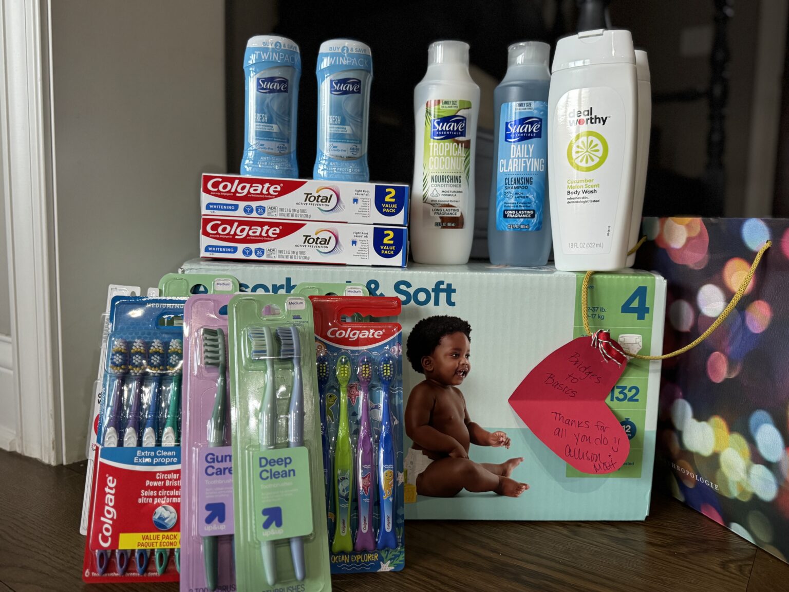 shop for support - Bridge to Basics is a Twin Cities hygiene bank nonprofit